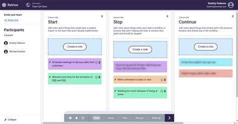 Ретроспективная техника "Start, Stop, Continue"