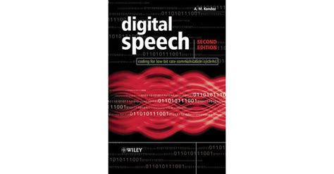 cover page digital speech coding for low bit rate communication