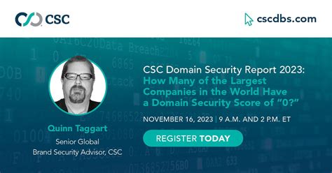 Webinar On Csc Domain Security Report Csc Digital Brand Services Posted On The Topic Linkedin Webinar On Csc Domain Security Report Csc Digital Brand Services Posted On The Topic Linkedin