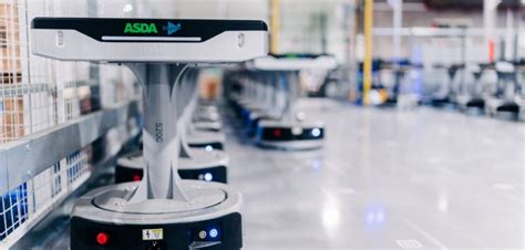 Geek And Amh Material Handling Deliver Robotic Sortation Project With Asda Logistics Services
