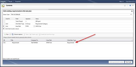 Using Multiple Work Item Types As Requirements With Mtm 2013