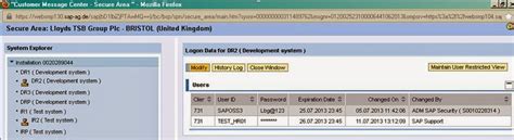 TIME SAP SECURITY OSS User Creation And Maintain OSS Id In Service Market Place In SAP