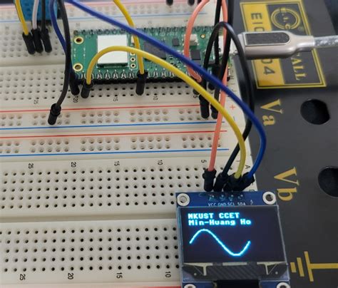 Raspberry Pi Pico W Ssd1306顯示器 禾泊橙舍