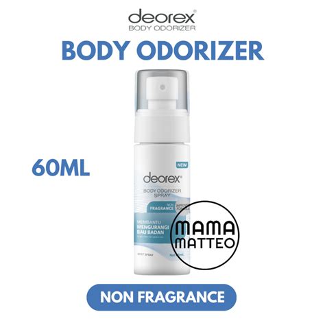 Jual Deorex Body Odorizer Spray 60ml Non Fragrance Musk Masking