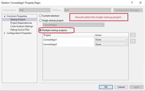 C Debugging Simple ASP NET Core Template With Visual Studio Stack Overflow