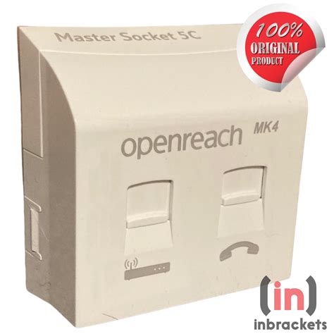 Bt Openreach Master Socket Nte5c Mk2 And Vdsl Adsl Faceplate Mk4 Telep