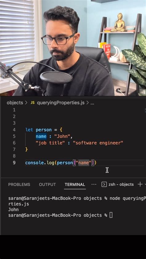 Tech With Saran Frontend Javascript Css How To Query An Object In Javascript