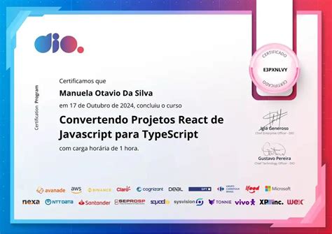 Manuela Otavio On Linkedin Convertendo Projetos React De Javascript Para Typescript