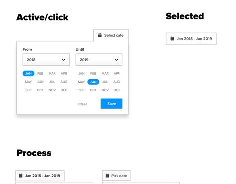 Date Picker UX On Behance