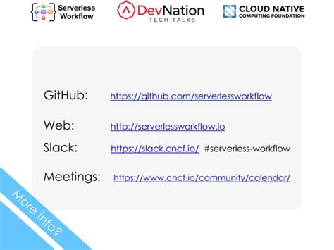 Serverless Workflow New Approach To Kubernetes Service Orchestration Devnation Tech Talk Ppt