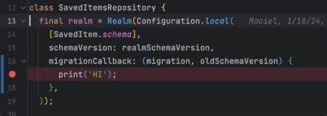 Adding A Property To Realm Model Causing Realmexception Realm