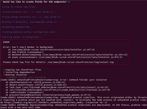 Commands Do Not Work Build Docker Compose F Docker Compose Elastic Yml Up Yarn Build