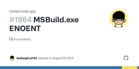 Msbuild Exe Enoent Issue Nodejs Node Gyp Github