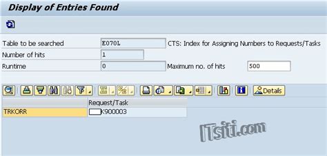 Find The Last Transport Request Number In Sap System