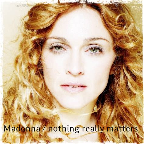 Madonna FanMade Covers Nothing Really Matters