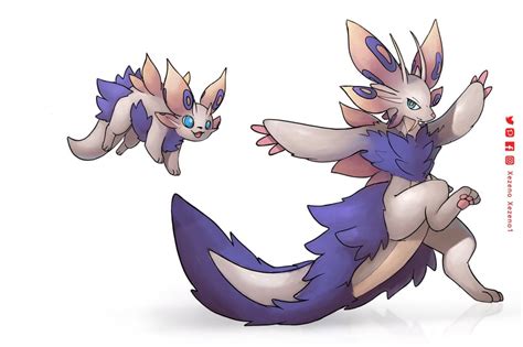 Mizutsune Pokemon And More Drawn By Xezeno Danbooru