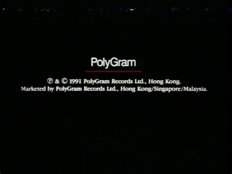 Polygram Records Ltd Hong Kong Audiovisual Identity Database