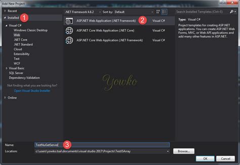 Nuget Server Yowko S Notes