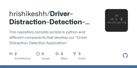 github hrishikeshh driver distraction detection application this