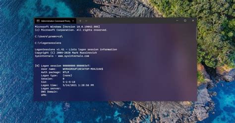 How To List Out Current Logon Sessions In Windows Technoresult