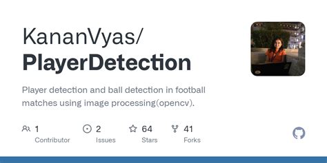 github kananvyas playerdetection player detection and ball detection