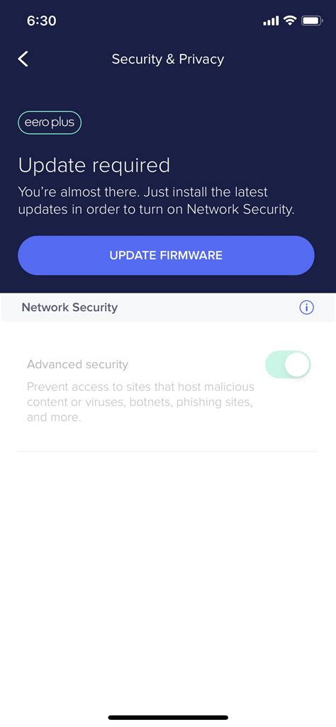 IOS App Update Required Bug R Eero