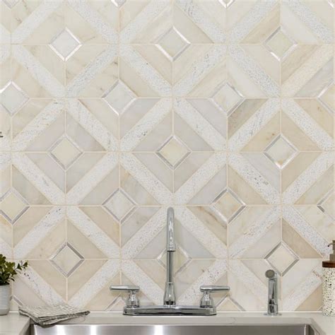 Limestone Backsplash Tile