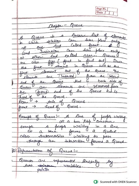 Chapter Queue Pdf