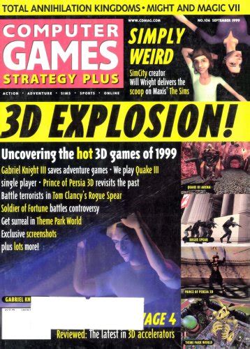 computer games strategy plus issue 106 september 1999 computer