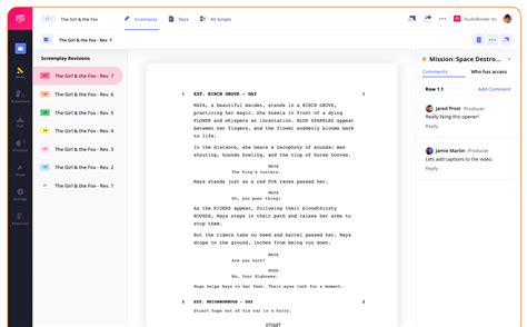 Script Making Software Free Script Writing Tool