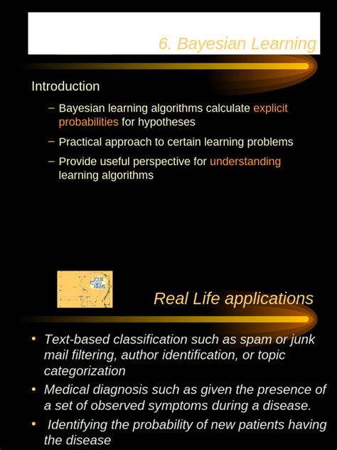 chapter 6 bayesianlearning pdf bayesian network applied mathematics
