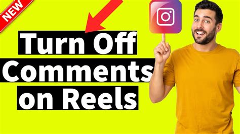 How To Turn Off Comments On Instagram Reels Youtube