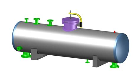 Depropanizer Reflux Accumulator In Cadworx Equipment 2014