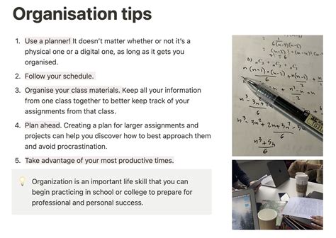 Organisation Tips Artofit