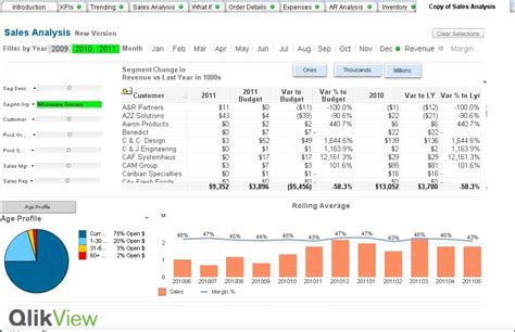 Qlikview Dashboard Input Data Dashboard Creation
