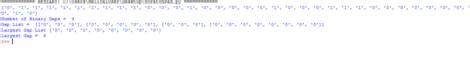 Binary Gaps With Python Helical IT Solutions Pvt Ltd