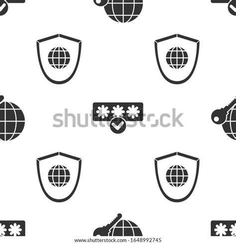 Set Globe Key Password Protection Safety Stock Vector Royalty Free 1648992745 Shutterstock