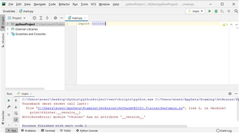 How To Install TKinter On PyCharm Be On The Right Side Of Change