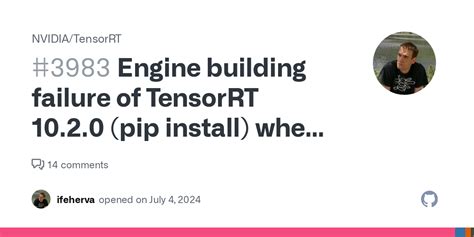 Engine Building Failure Of TensorRT Pip Install When Building A Custom Diffusion Model