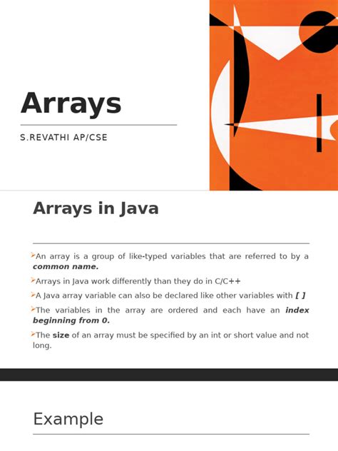 Arrays Pdf Teaching Methods And Materials Science And Mathematics