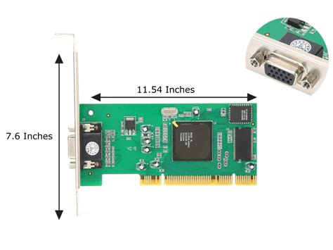 Kujobuy 8mb Graphics Card Vga Pci 32bit For Server