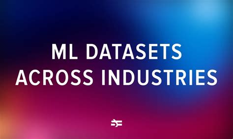 blog ml datasets