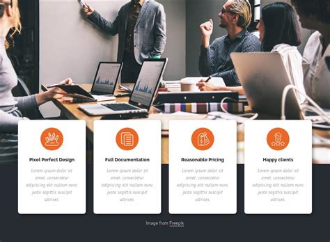 Business services - Website Template by Nicepage