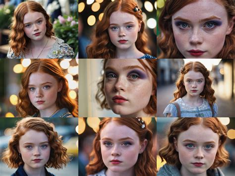 Ai Image Creation Sadie Sink Exotic Alluring Sexy B Aieasypic