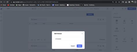 Versioning Related Observations · Issue 5869 · Tooljettooljet · Github