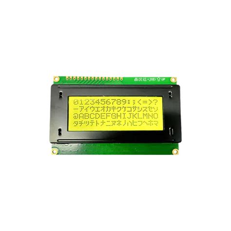 Jhd 16×4 Character Lcd Display With Green Backlight Roboticsdna
