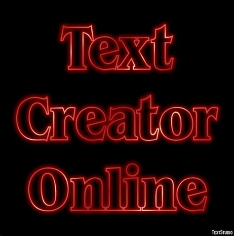 Text Creator Online Text Effect and Logo Design Font