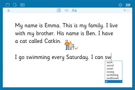Clicker Word Prediction Crick Software