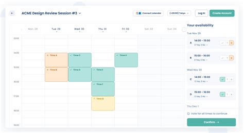 how to use availability poll for group scheduling with attendar it s free