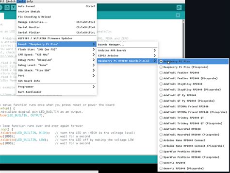 Connecting Your Rp2040 Program Rp2040 In Arduino Adafruit Learning